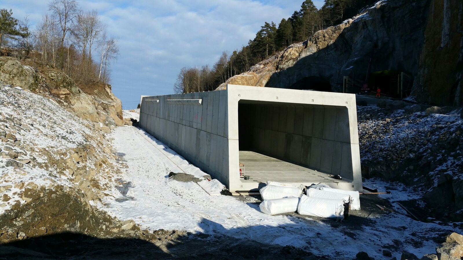 Kulvert i betong - Undergang for Samferdsel og infrastruktur - NOBI