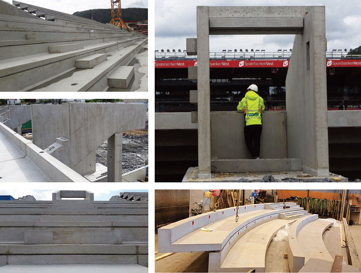 Andre typer betongelement - Nobi - Norsk Betongindustri. Totalleverandør.
