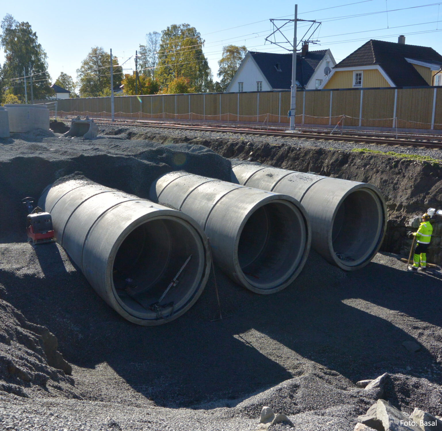 Effektiv overvannshåndtering med rørmagasin fra NOBI