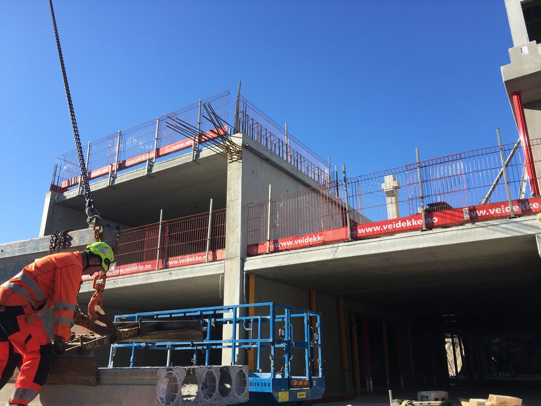 Hulldekke fra NOBI - Prefabrikkerte etasjeskillere - Hulldekker