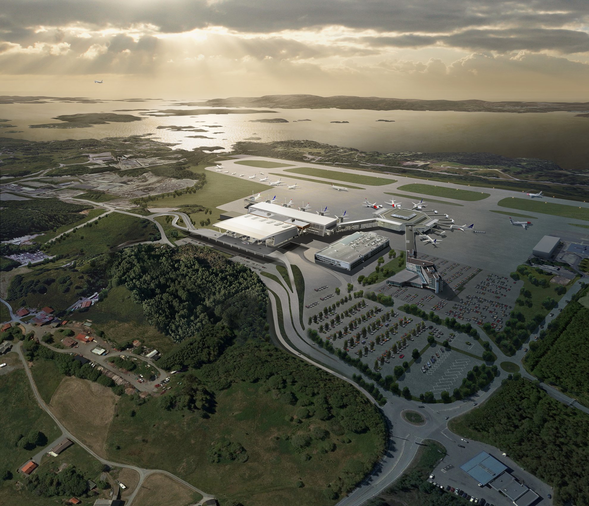 Komplette leveranser til utbyggingen av Flesland Flyplass - Nobi ...