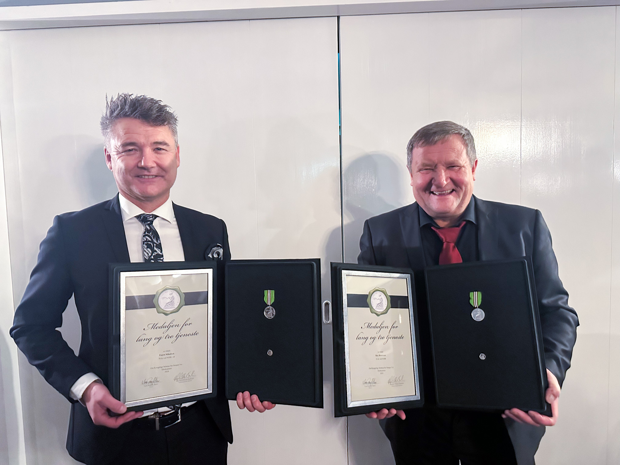 Feiring av lang og tro tjeneste - NOBI 90ÅR - Nobi - Norsk Betongindustri