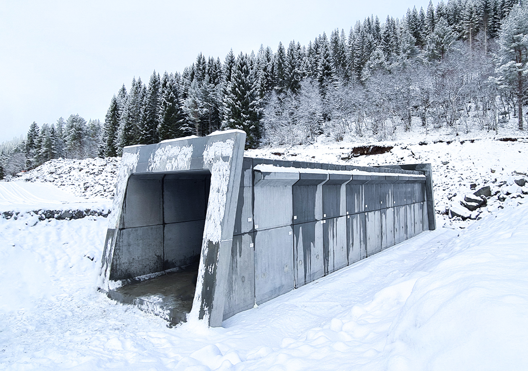 Kulvert i betong - Undergang for Samferdsel og infrastruktur - NOBI