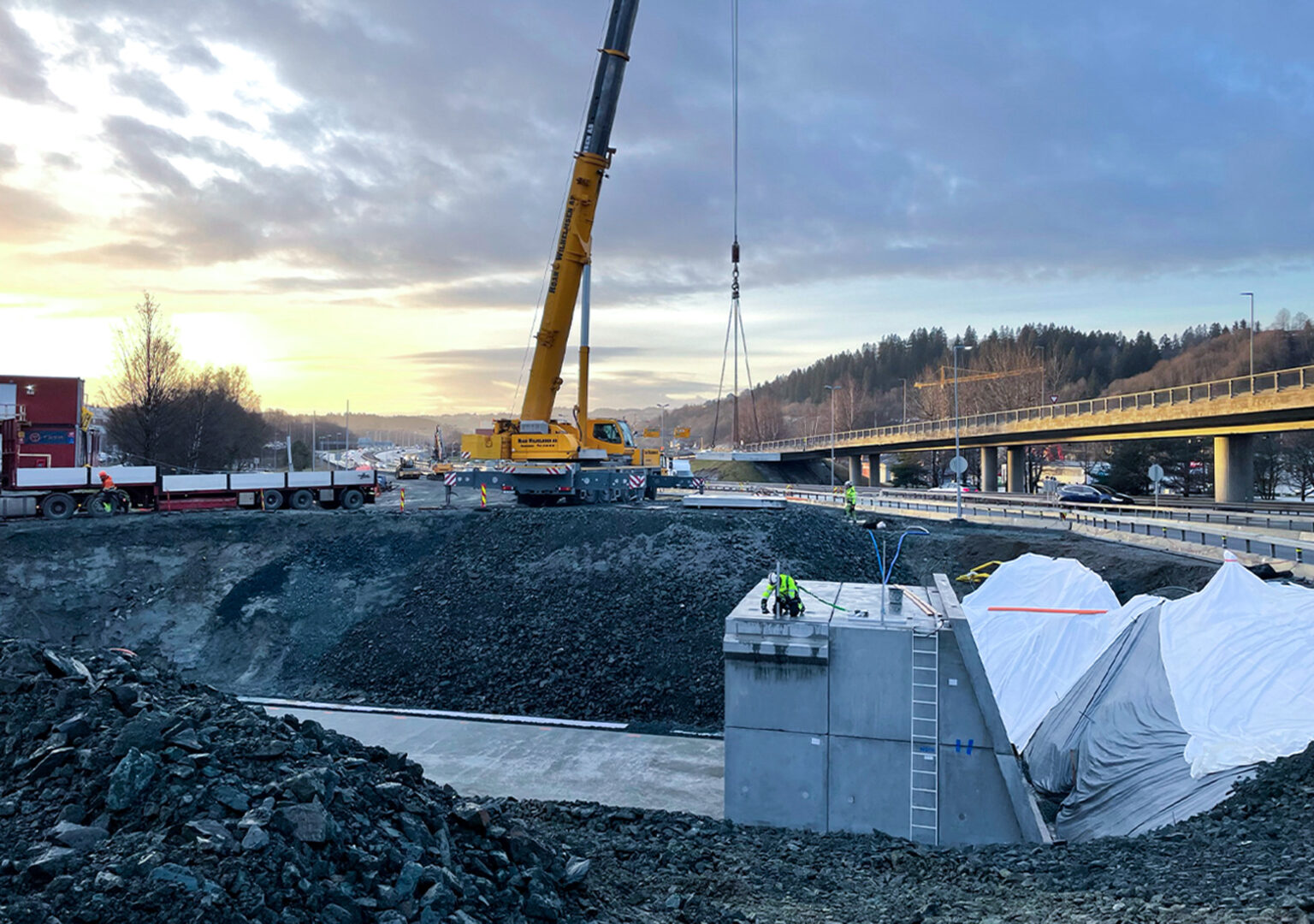 Kulvert i betong - Undergang for Samferdsel og infrastruktur - NOBI